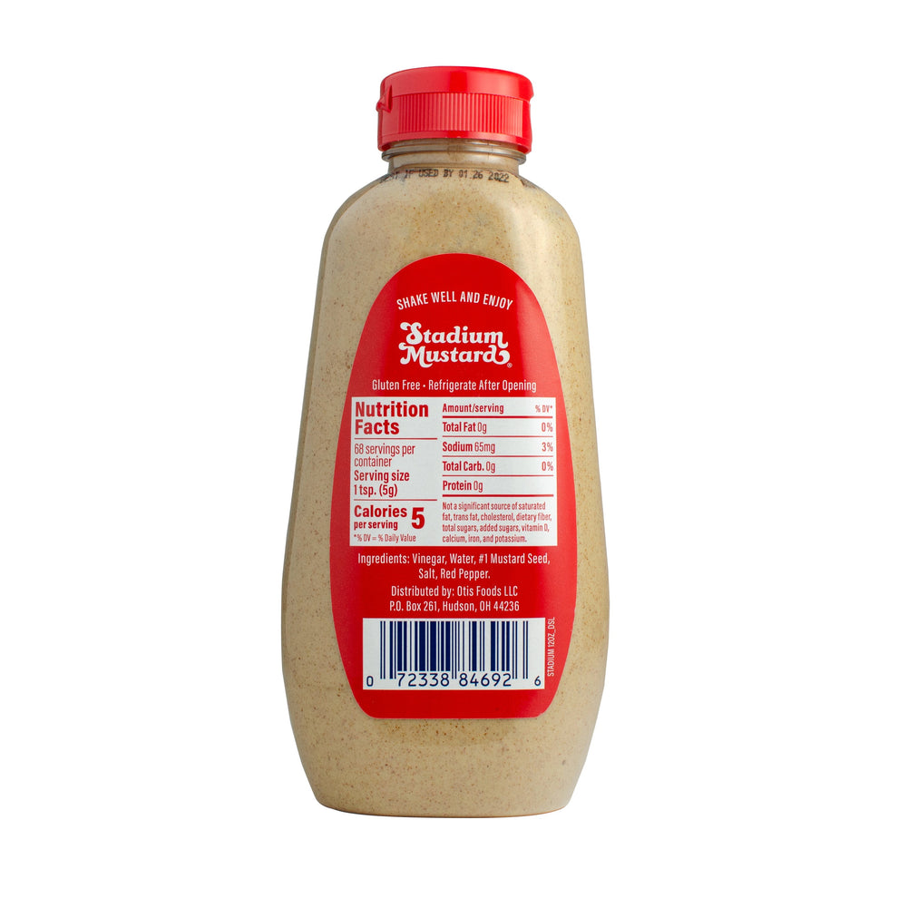 Stadium Mustard 12oz | Authentic Brown Mustard